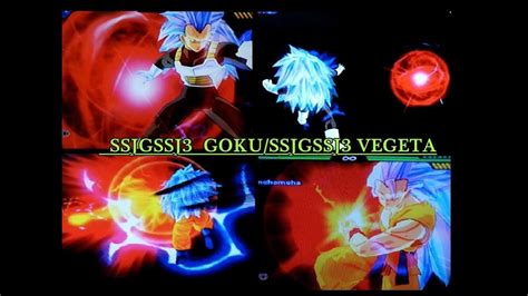 Bt3 Mod Ssgss 3 Ssjgssj 3 Goku Ssjgssj 3 Vegeta Talk About Modding Community Youtube