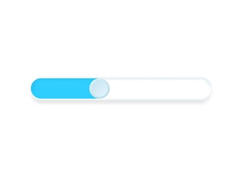 Premium Vector 3d Scrollbar Element Button Interaction Technique Or