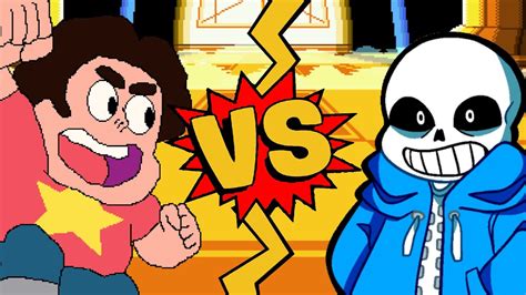 Mugen Battles Steven Vs Sans Steven Universe Vs Undertale Youtube