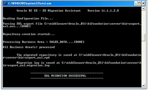 Article Migrating Oracle Discoverer Data To Oracle Business