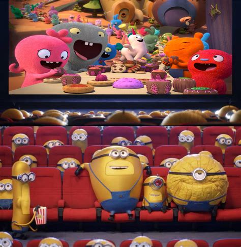 Mega Minions Watching Uglydolls By Uglydollsfan438 On Deviantart