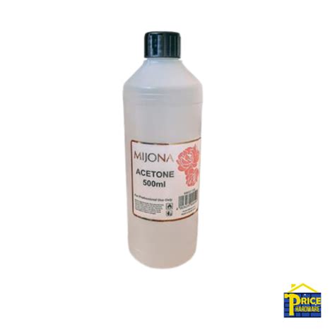 Acetone 500ml Price Hardware