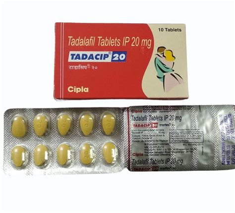 20mg Tadacip Tadalafil Tablets At ₹ 790box Bhandara Id 2856299431062