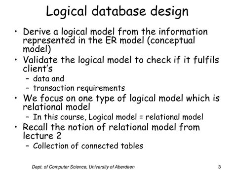 PPT Logical Database Design PowerPoint Presentation Free Download ID 441242