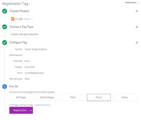 Forms Google Analytics Goal With Radio Selection And Onclick Event Webmasters Stack Exchange