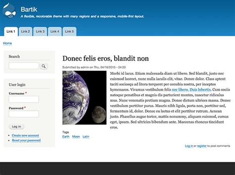 6 1 Drupal Core Themes Drupal Book
