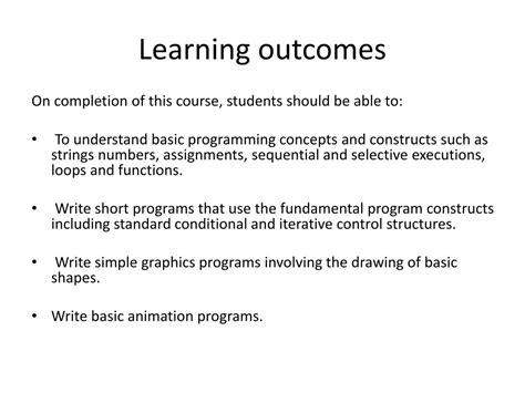 ppt foundation programming powerpoint presentation free download id 3912667