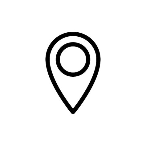 Premium Vector Pin Locator Icon Vector Design Template