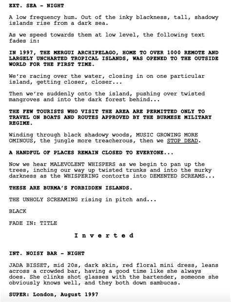 Amateur Showdown Scriptshadow Contest Edition 1 Of 4