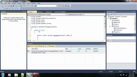 C Basic 8 More Classes And Methods Youtube