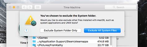 Save Space On Your Time Machine Drive By Excluding These Folders From