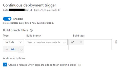 Azure Devops Doesnt Vsts Support Automatic Releases When Tags Are