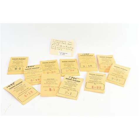 11 Dem Bart Checkering Tool Cutters