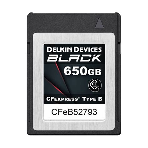 Delkin Devices GB BLACK CFexpress Type B Memory Card Photo Kooerys Com