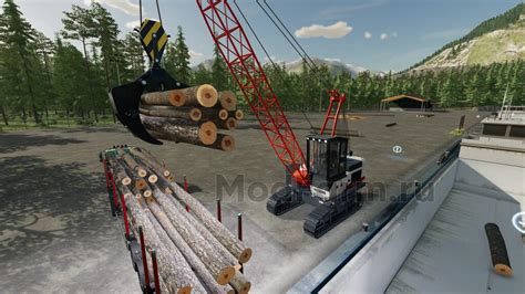 Мод «grapple Yarder для Farming Simulator 2022