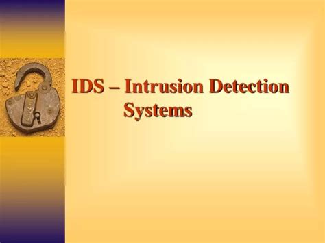 PPT IDS Intrusion Detection Systems PowerPoint Presentation Free Download ID