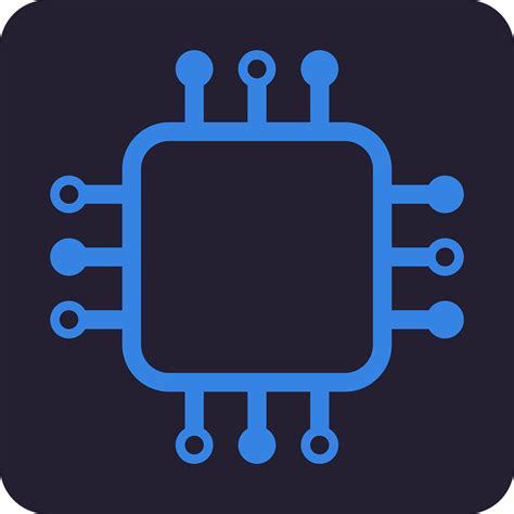 Download Processor Chip Electronics Royalty Free Vector Graphic