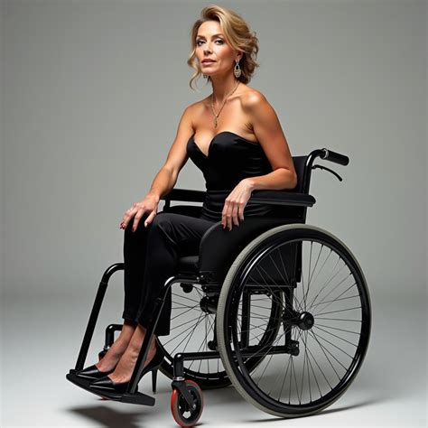 Glamorous Woman In Wheelchair Prompts Stable Diffusion Online