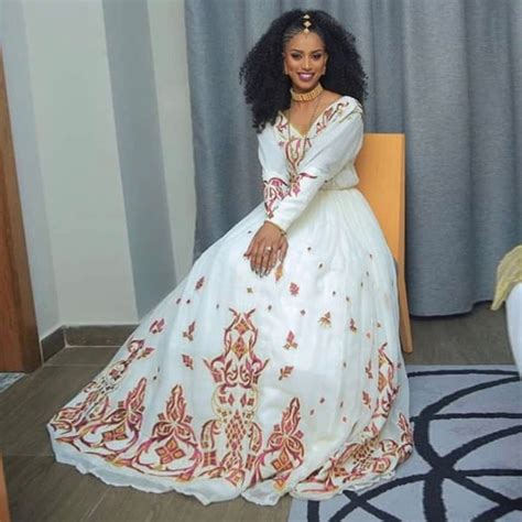 Nura Habesha Wedding Dress Ethiopianclothingnet