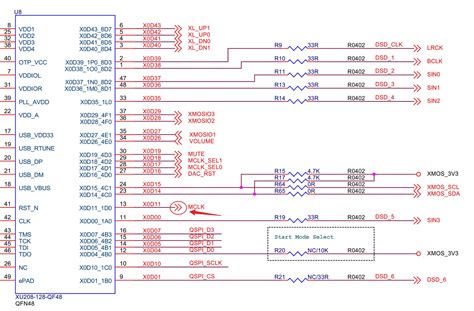 how connect minisharc i²s outputs to tone1 i²s audio khadas