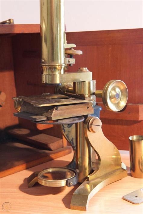 Brass Microscope By Stanley Railway Approachlondon Bridge 1777376372