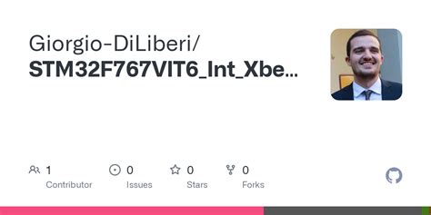 Github Giorgio Diliberistm32f767vit6intxbeei2c