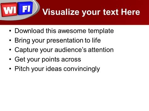 Wifi Symbol Internet Powerpoint Templates Ppt Backgrounds For Slides Templates PowerPoint
