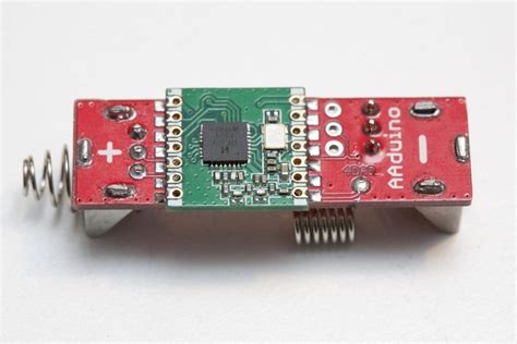 Aaduino Is An Arduino Clone The Size Of An Aa Battery Slashgear