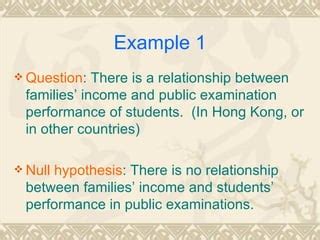 Task Of Correlation Research Questions PPT