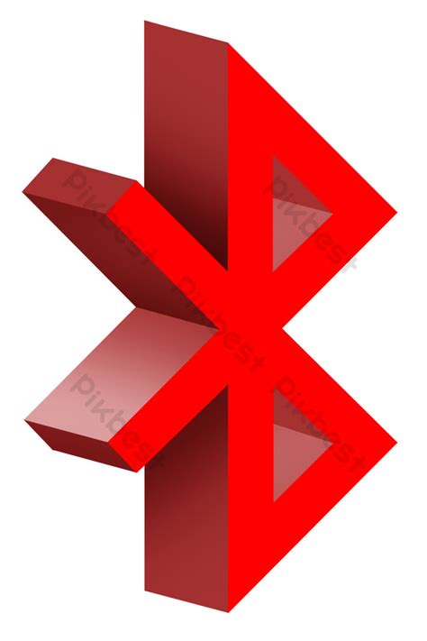 Red Bluetooth Symbol PNG Images PSD Free Download Pikbest
