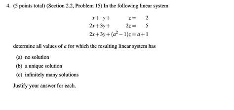 solved 4 5 points total section 2 2 problem 15 in the