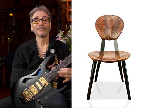 Steve Vais Latest Endorsement Is A Chair For Guitarists Its Like My Butt Was Moulded Into