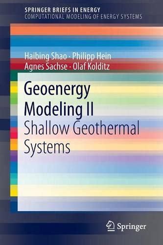 Книга Geoenergy Modeling Ii Shallow Geothermal Systems Агнес Сакс