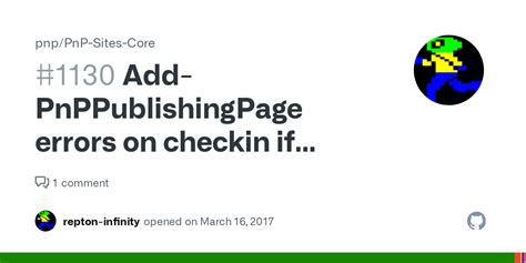 Add PnPPublishingPage Errors On Checkin If Content Type Has Required Fields Issue Pnp