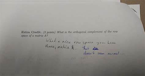 Orthogonal Complement Math Humor Album On Imgur