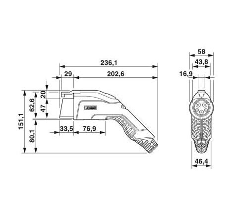 Laddkabel Till Elbil Typ A Ac M Rak