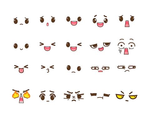 Happy Chibi Expressions