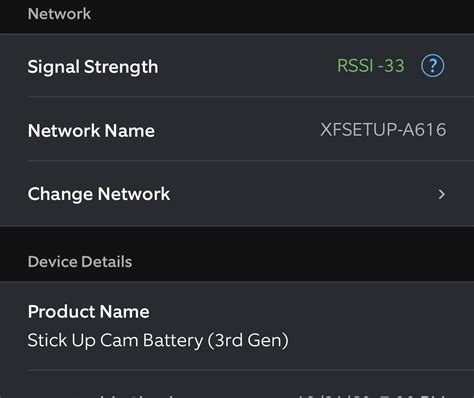 Stick Up Cam Not Connecting Rring