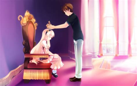 Cute Anime Couple Wallpapers Wallpapersafari