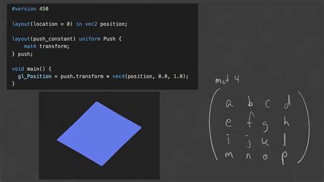 push constants vulkan game engine tutorial 09 정리 일편단씸의 블로그