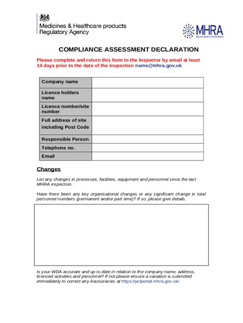 Return To International Gmp Inspections Mhra Inspectorate Doc Template Pdffiller
