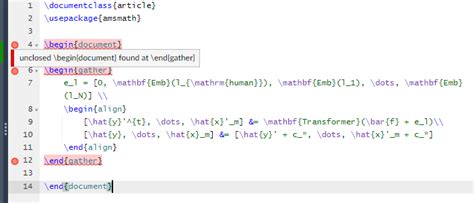 Weird Overleaf Error Align Used Inside Gather TeX LaTeX Stack Exchange