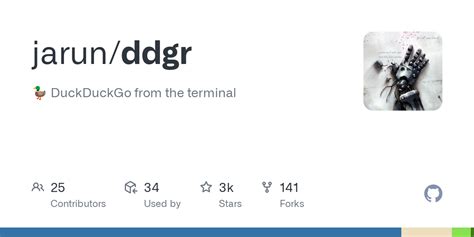 Github Jarunddgr Duck Duckduckgo From The Terminal