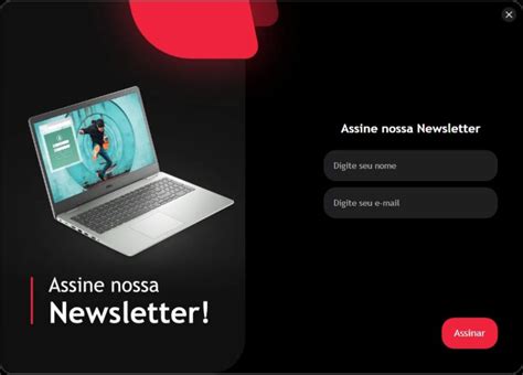 Modal Pop Up De Banner Newsletter Mercurius E Venus Strongway