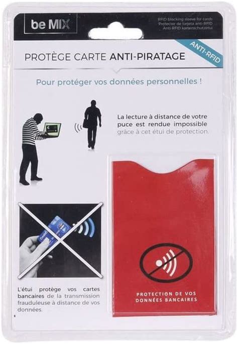 Protege Carte Anti Piratage Anti Rfid Z2043 Cdiscount Bricolage