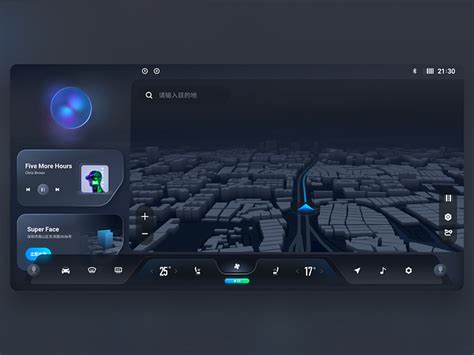 Hmi Map Navigation By Shubo On Dribbble