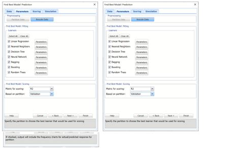 Using Find Best Model Prediction Solver
