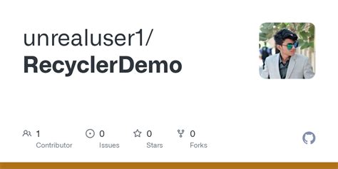 Github Unrealuser Recyclerdemo