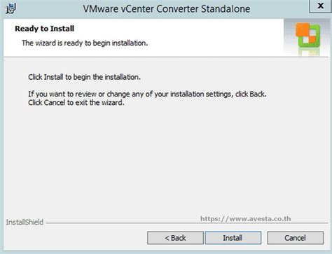 วิธีการติดตั้ง Vmware Converter P2v แบบ Step By Step Avesta Mobile Web And Custom