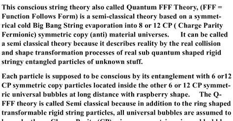quantum function follows form q fff theory an entangled mirror